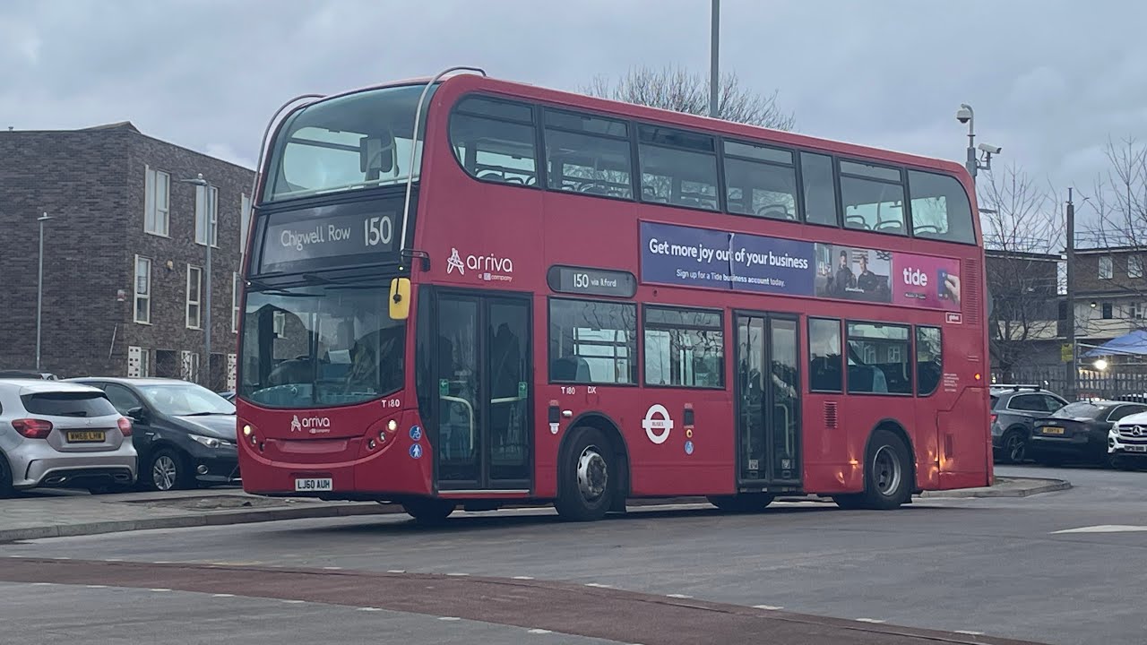 *Nice Engine* Journey on Route 150 | ADL Enviro 400 | T180 - LJ60AUH ...
