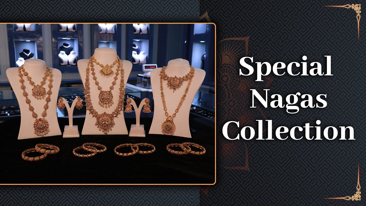 Nagas Necklace Set | Latest Nagas Set | Nakshatra Gold And Diamonds ...