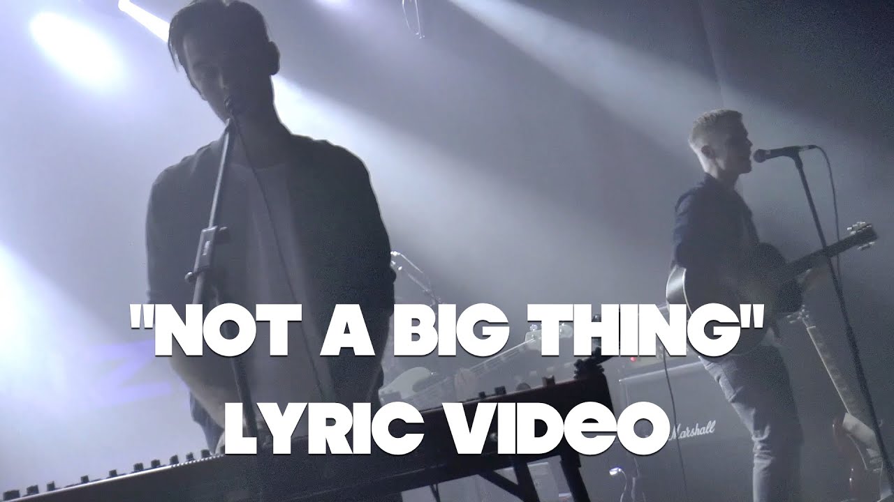 Comfort Addict - Not a Big Thing (Lyric video) - YouTube