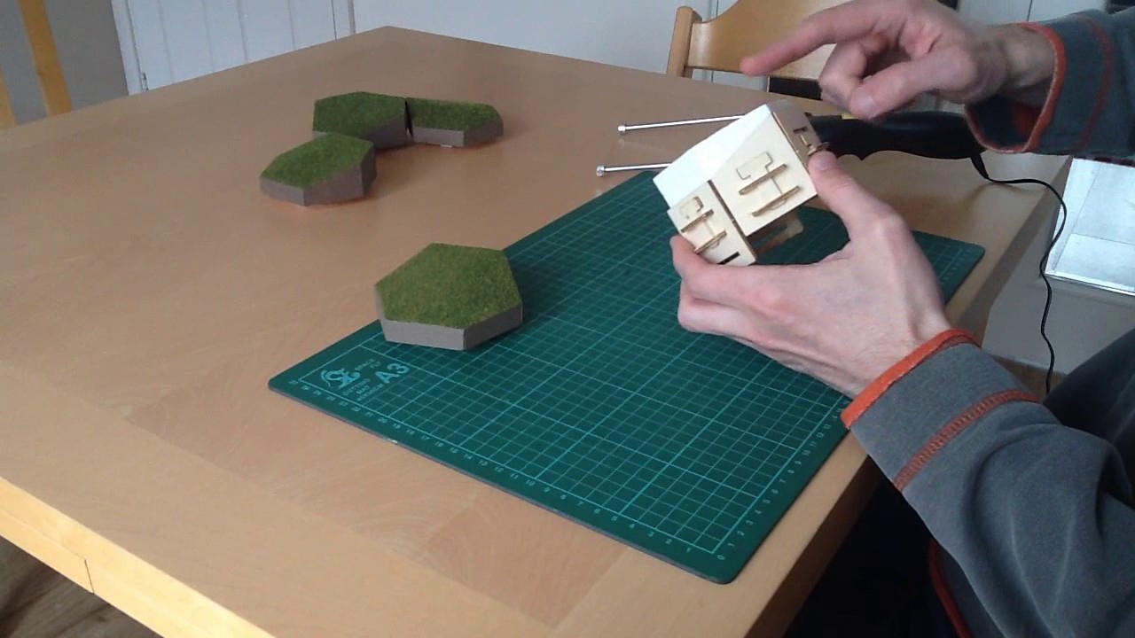 How to carve a sloping hex with the Hex Terrain Toolkit - YouTube