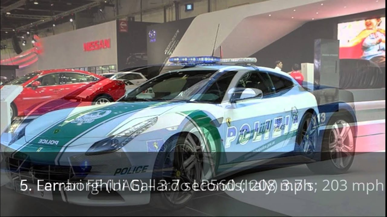 The World’s 10 Fastest Police Cars - YouTube