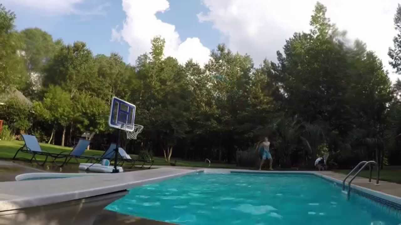 Go Pro Hero 4- Pool Dunks & Trickshots (Part 2) "Even Better" - YouTube