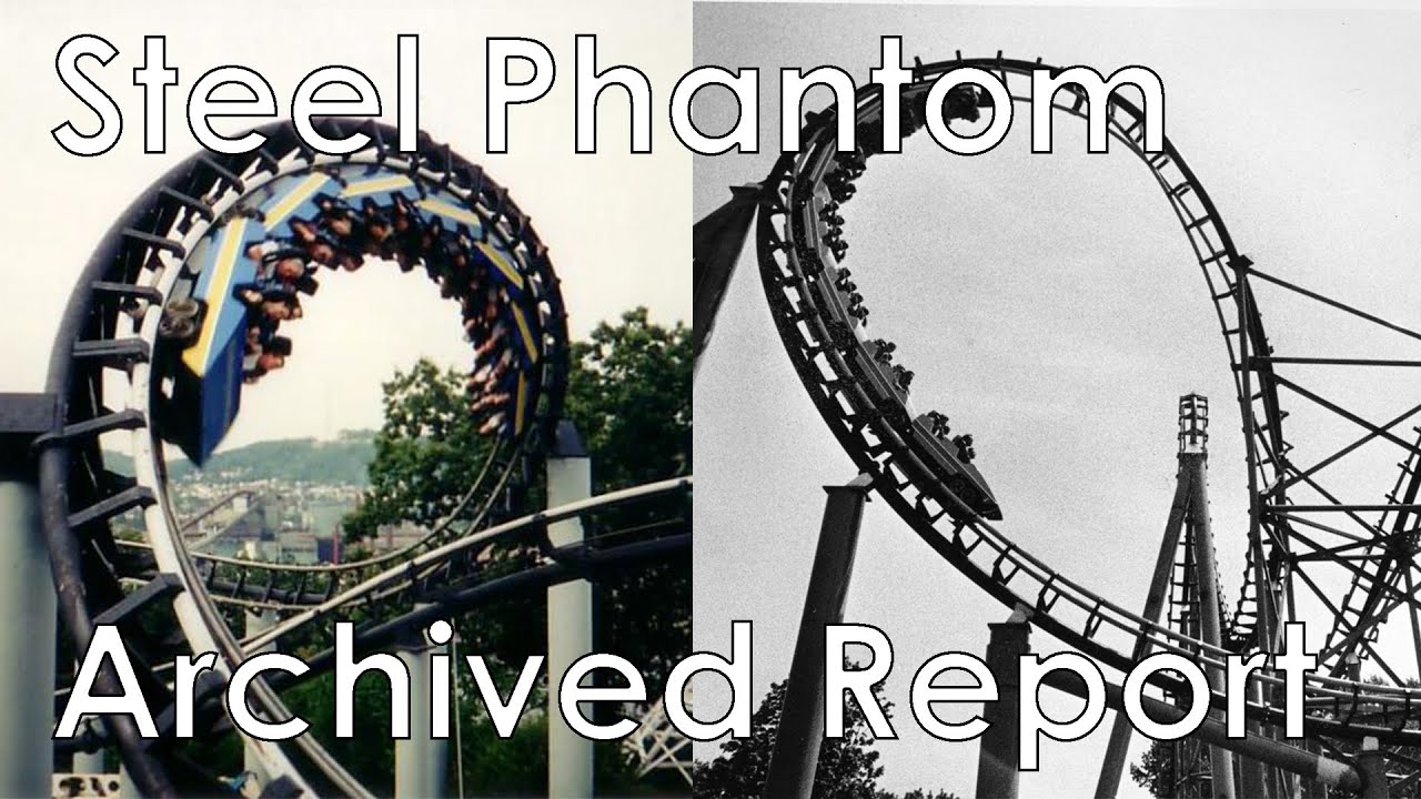 Coasterimage.com - 1991 Steel Phantom News Report - Archive - YouTube