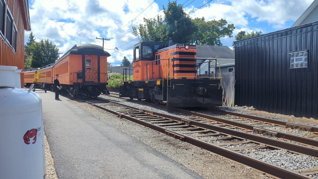 Arcade & Attica Railroad - A Ride in the Gondola - 9/8/24 - YouTube
