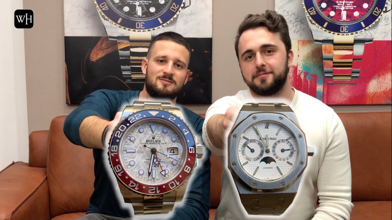 Rolex "Pepsi" Meteorite Dial & Audemars Piguet Royal Oak Day-date Moon ...