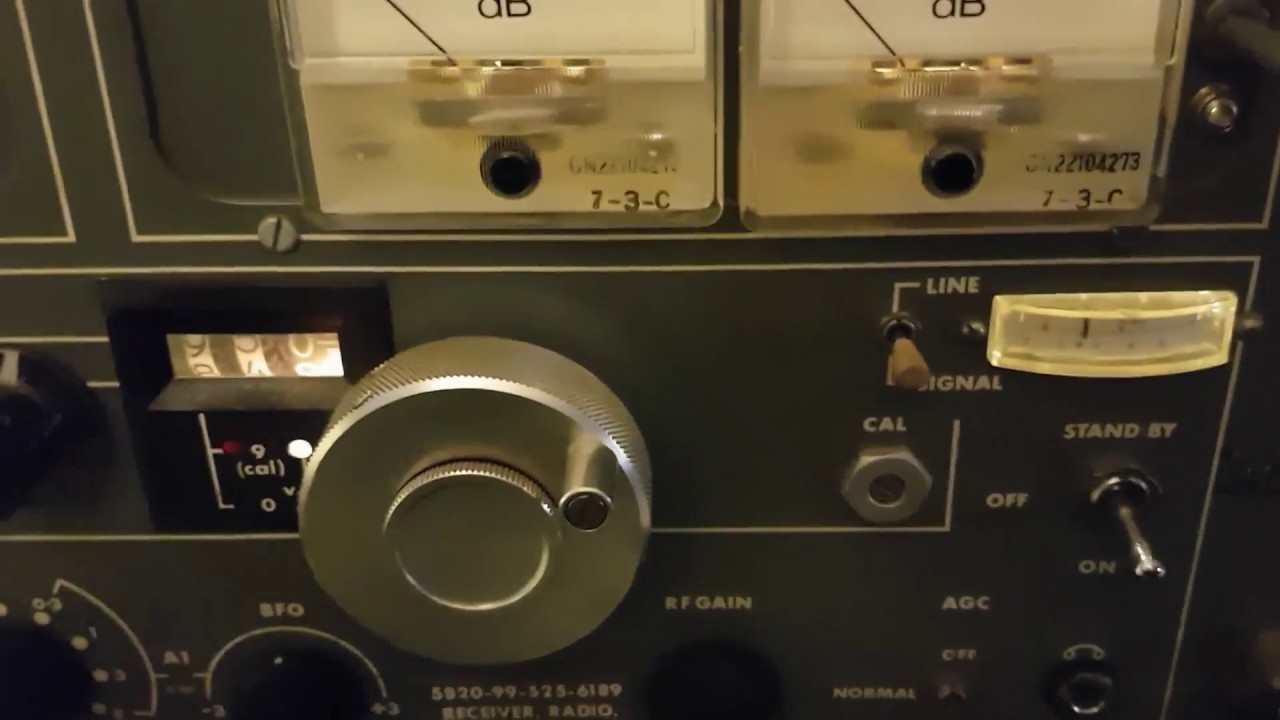 Redifon Professional Grade Receiver Test Part 1 of 4 - YouTube