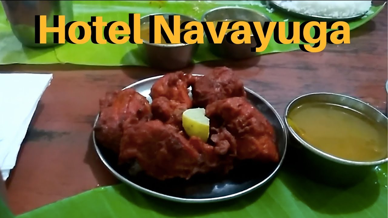 Traditional Banana Leaf Meal at Hotel Navayuga | Bangalore, India - YouTube