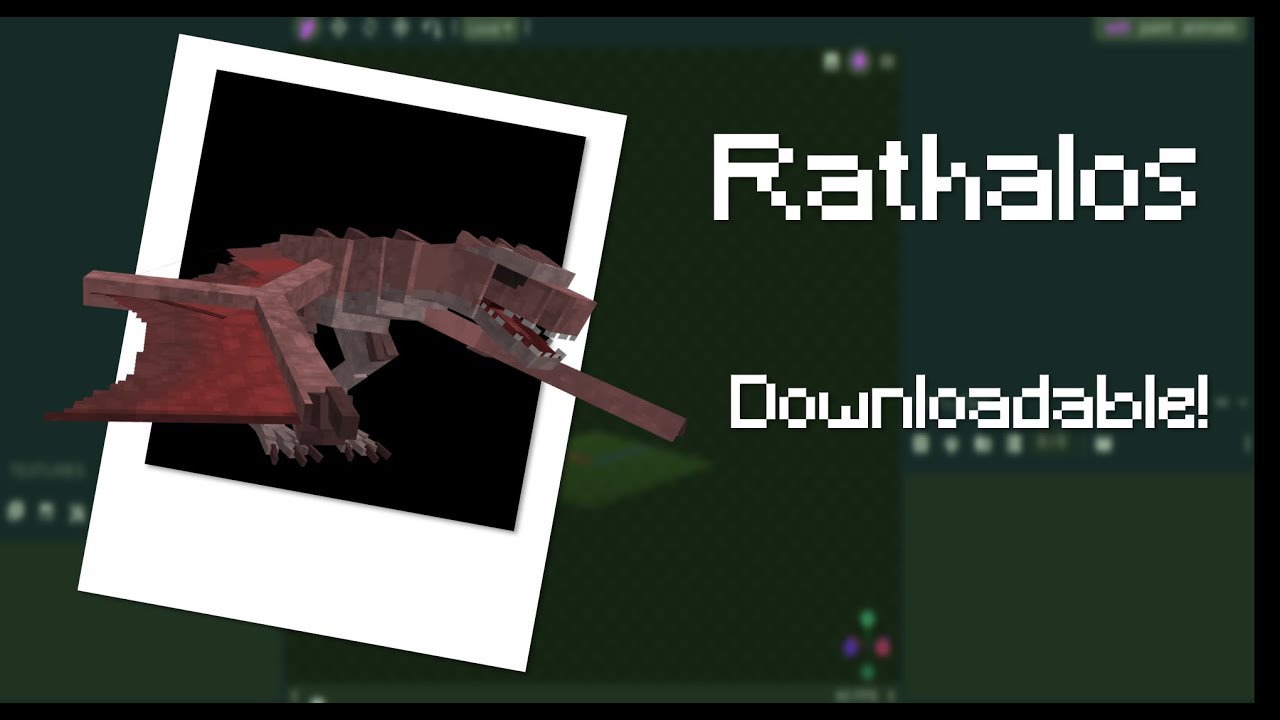 Blockbench | Modeling Rathalos (Monster Hunter) - YouTube