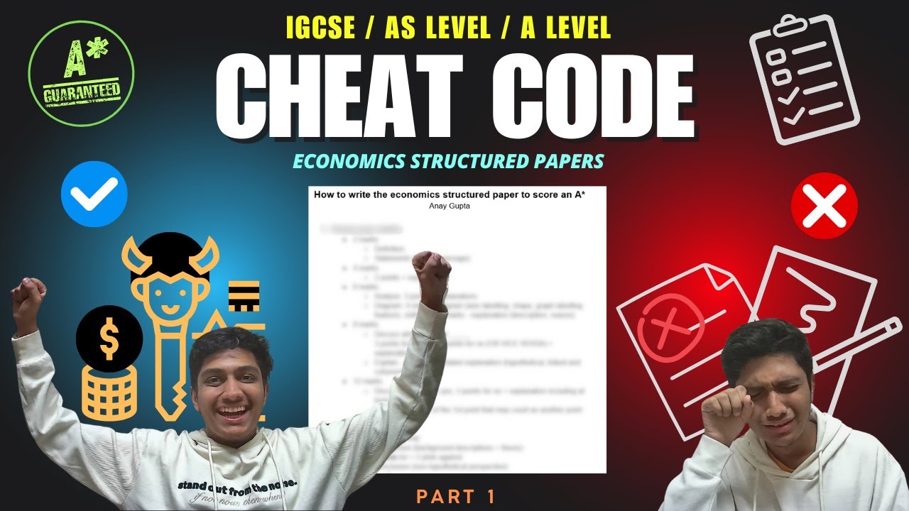 Writing an A* Level CAIE Economics Paper - YouTube