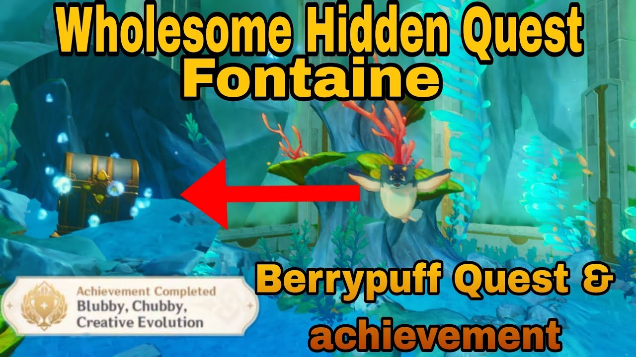Most wholesome quest so far 'Blubby Chubby Creative Evolution' Genshin ...