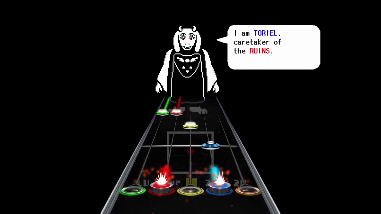 Undertale OST 004 - Fallen Down (Clone Hero Chart) - YouTube