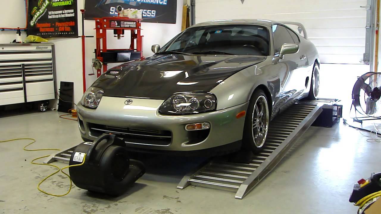1998 SUPRA on Dyno - YouTube