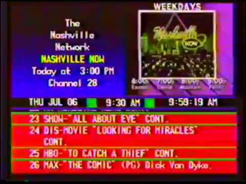 Prevue Guide (Central Texas) - July 6, 1989 - YouTube