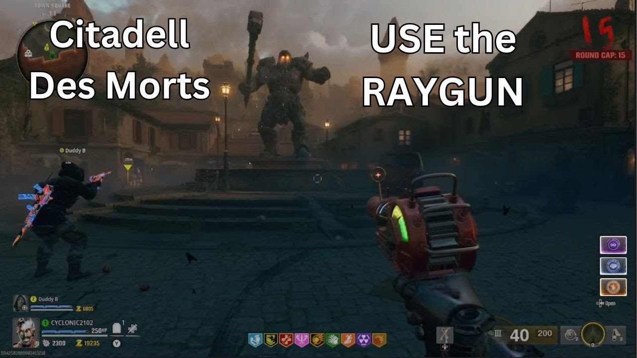 COD 6 Citadelle Des Morts Boss Fight With Ray Guns...and we're terrible ...