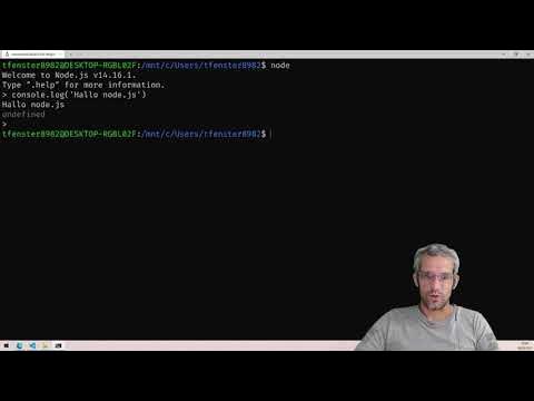# 4. Wie man JavaScript Code in Node.js mit Dateien oder REPL ausführt ...