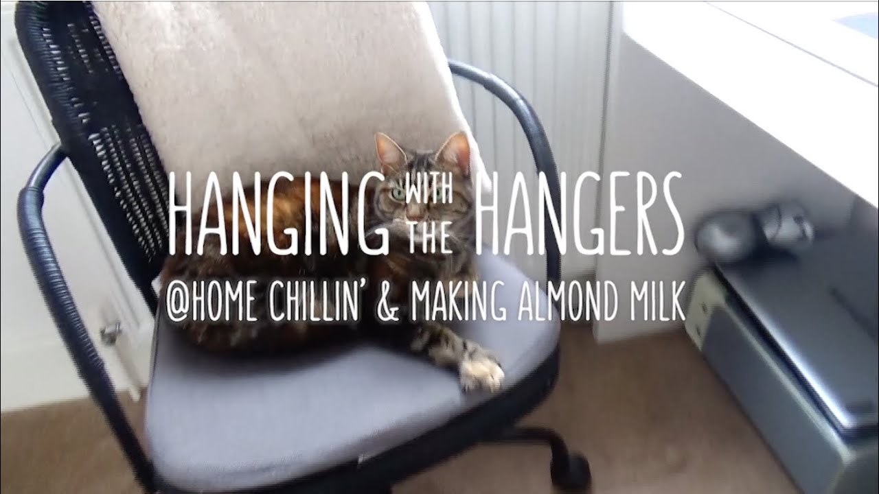 Hanging with the Hangers - How to make Almond Milk - YouTube