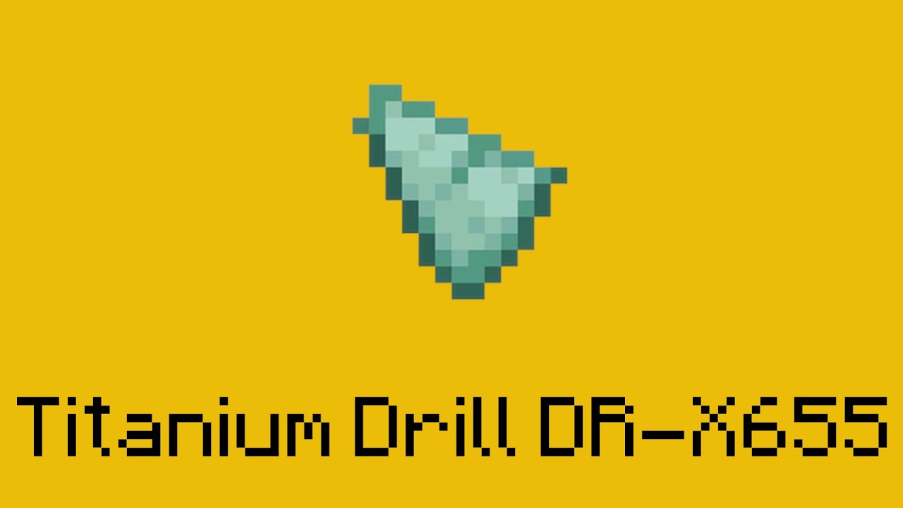 Making a Titanium Drill DR-X655 | Hypixel Skyblock - YouTube