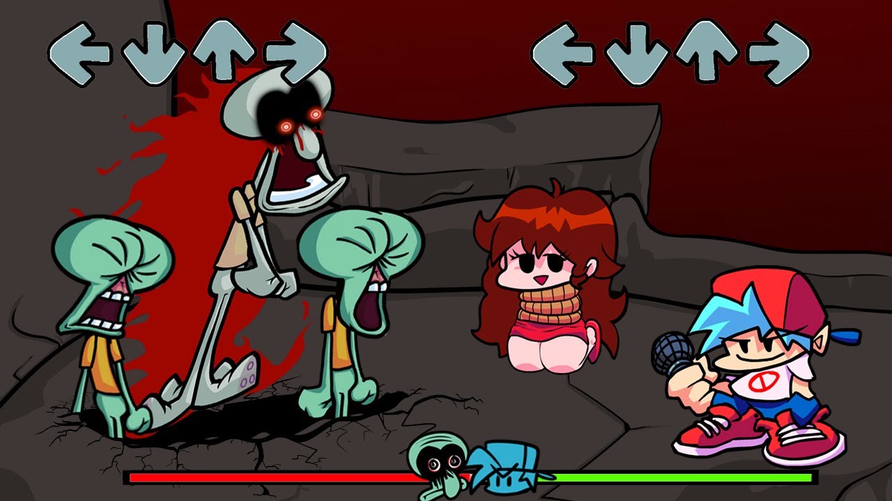 Expurgation But Squidward Sings It - Friday Night Funkin' Tricky Mod ...