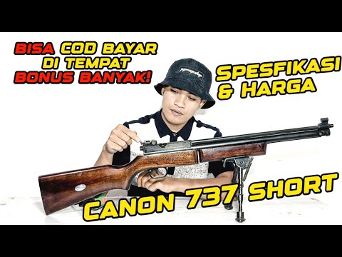 REVIEW SENAPAN CANON 737 SHORT | AKURASI DAN POWER JOSS - YouTube