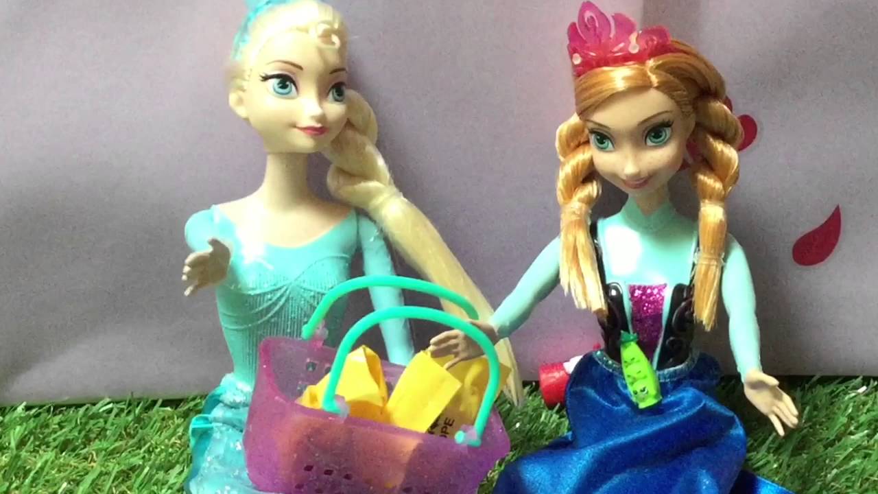 Disney Frozen Queen Elsa Princess Anna and Olaf the Snowman Unboxing 3 ...