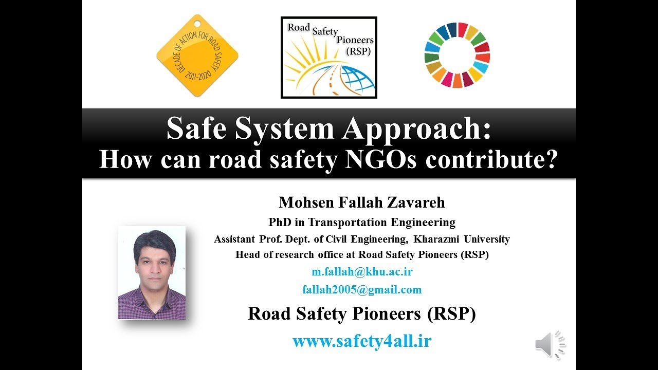 Safe System Approach: How can road safety NGOs contribute? - YouTube
