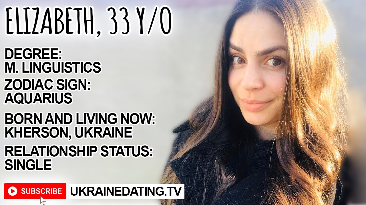 Welcome Elizabeth to Ukraine Dating Chat - YouTube