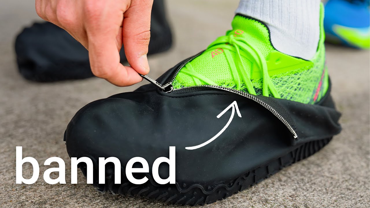 I Ran a Marathon in Banned Shoes - YouTube