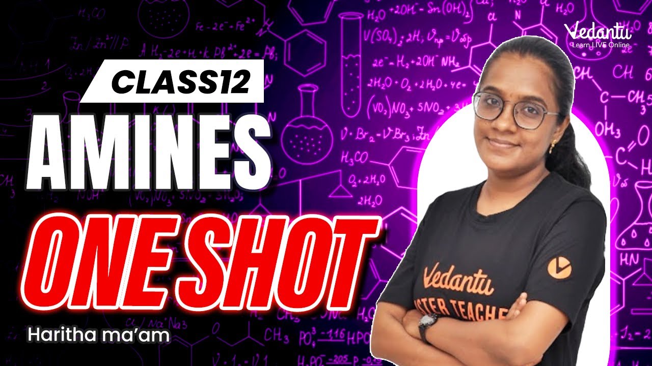 Amines ONESHOT | Class 12 Chemistry | CBSE 2024 |🔥 Haritha ma'am - YouTube