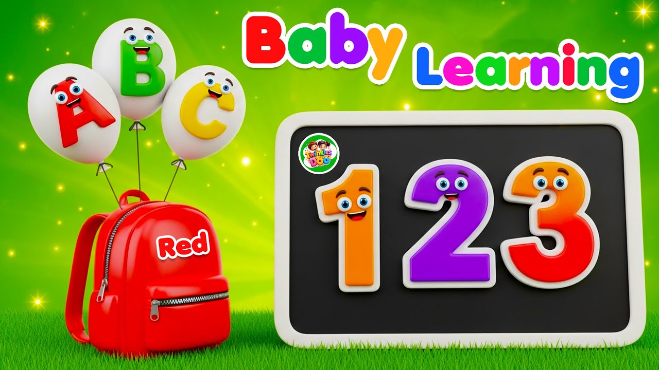 🌟 Learn ABC 123 Colors Shapes and More 🌈 | Baby Learning Videos For 2 ...