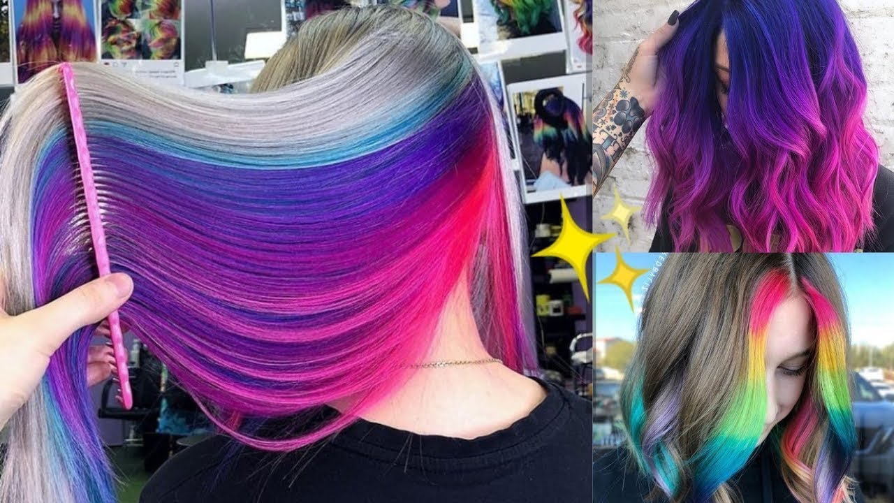 Beautiful Rainbow Hair Transformation That Are At Another Level Youtube