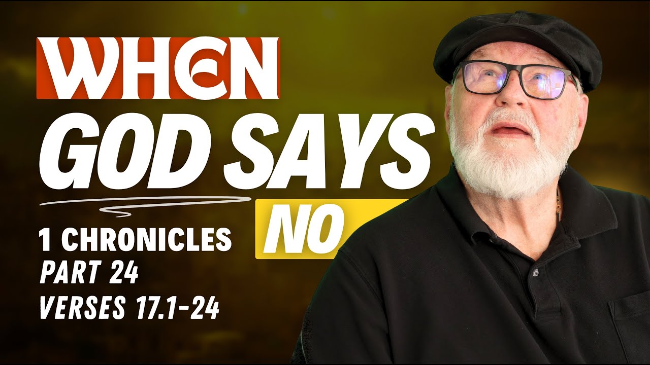 When God Says No to a Good Idea | David’s Humble Response (1 Chronicles ...