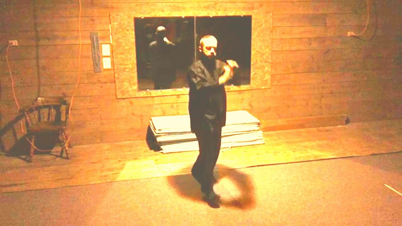 Kung Fu San Soo Black Belt Form #28 - Hook Swords - YouTube