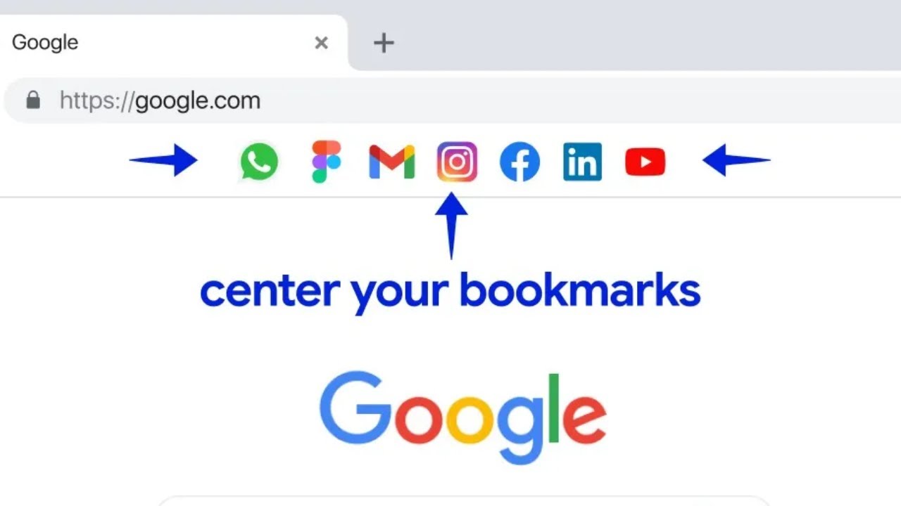 How to Center Bookmarks on Chrome Browser - Safari / FireFox / Opera ...