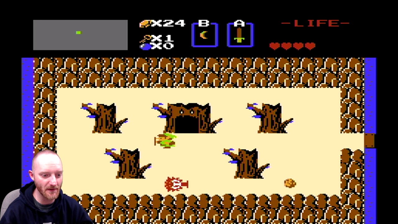 The Legend of Zelda Gameplay (NES, 1986) - YouTube