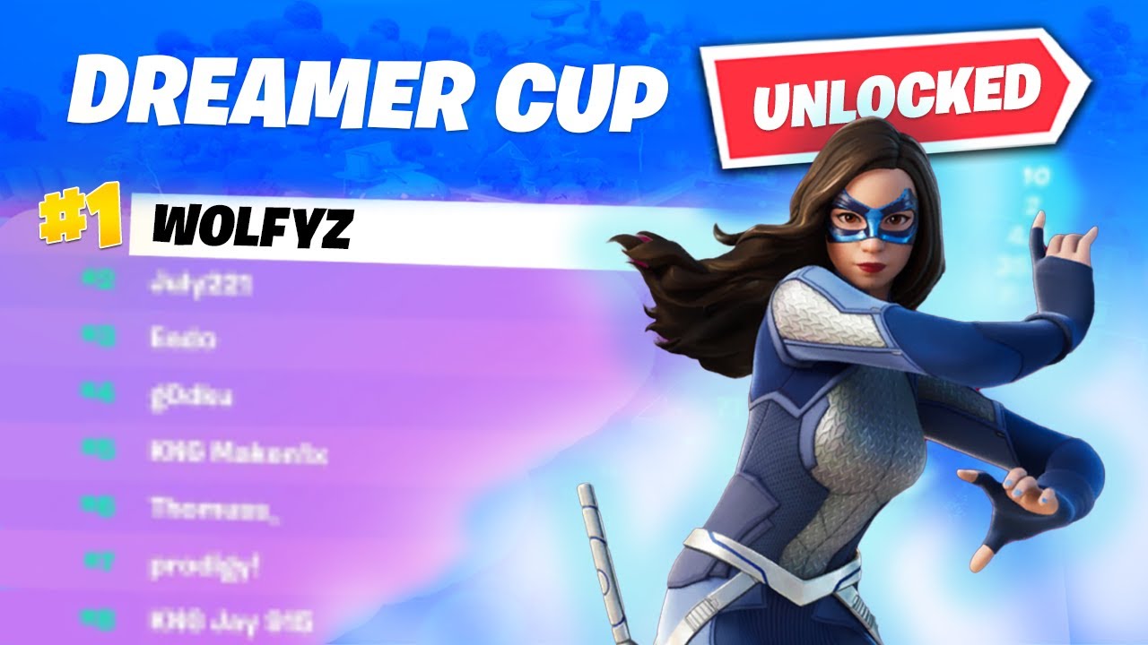 How We WON The Dreamer Skin 🏆 (Dreamer Cup) - YouTube