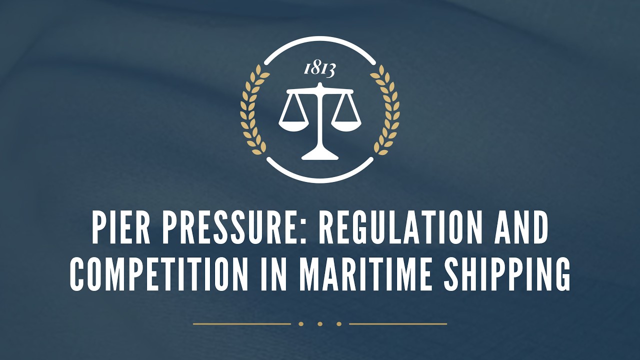 Pier Pressure: Regulation and Competition in Maritime Shipping - YouTube