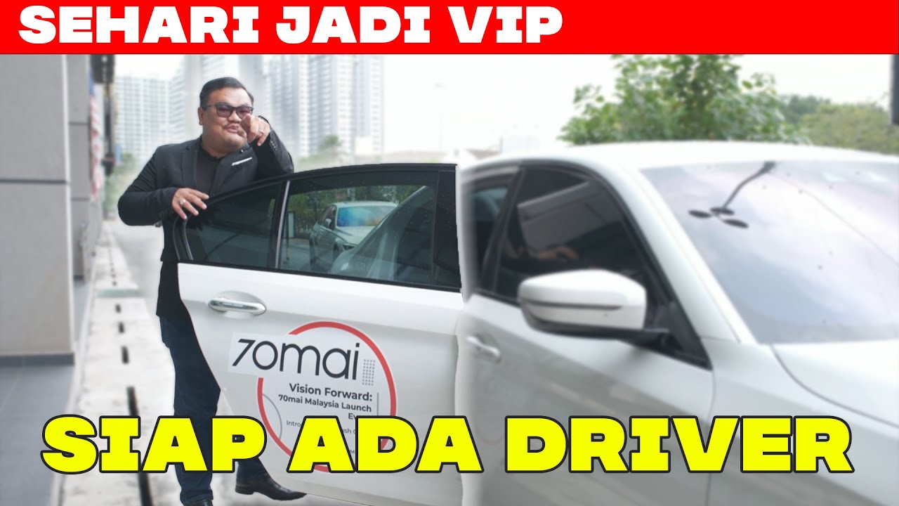 BEST WEI DAH MACAM VVIP, Siap Ada Driver Jemput Pergi Event 70mai A810 ...