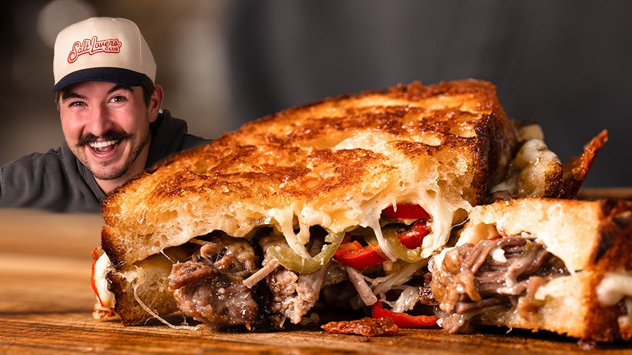 Braised Short Rib Grilled Cheese - YouTube