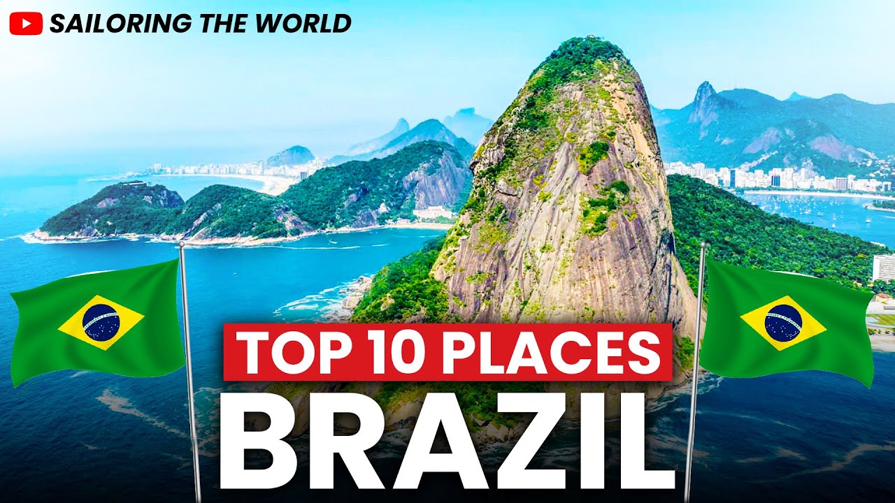 Top 10 Places to Visit in Brazil Must visit Destinations 4k - YouTube