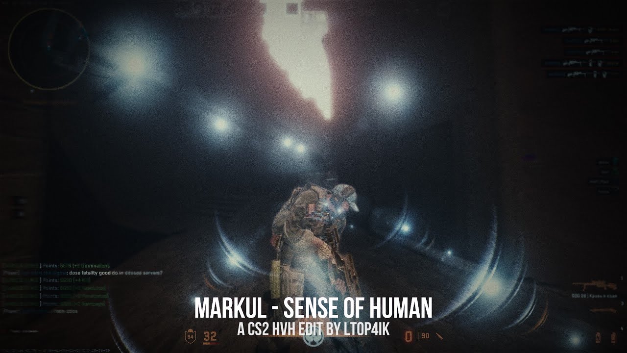 MARKUL - SENSE OF HUMAN🔥[CS2 HVH EDIT 4K] - YouTube