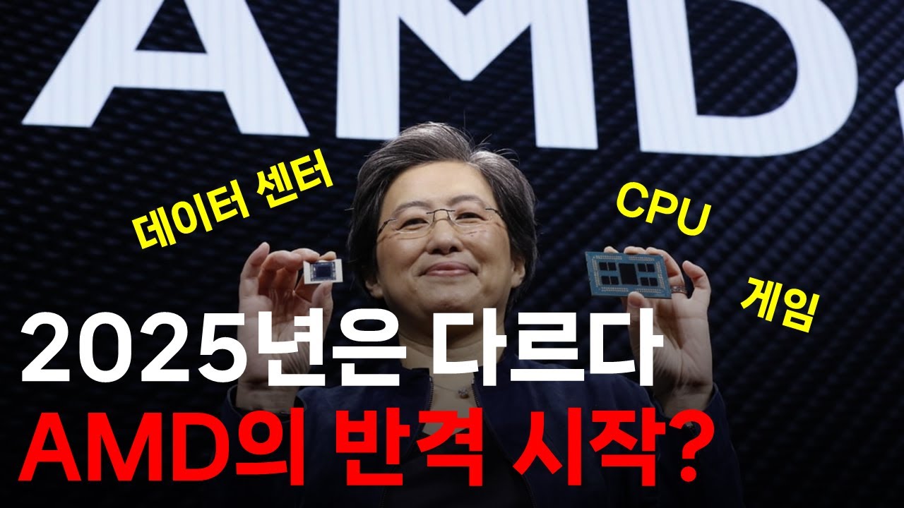 2025년 AMD를 주목하세요! 이제 반격은 시작되었다 - YouTube