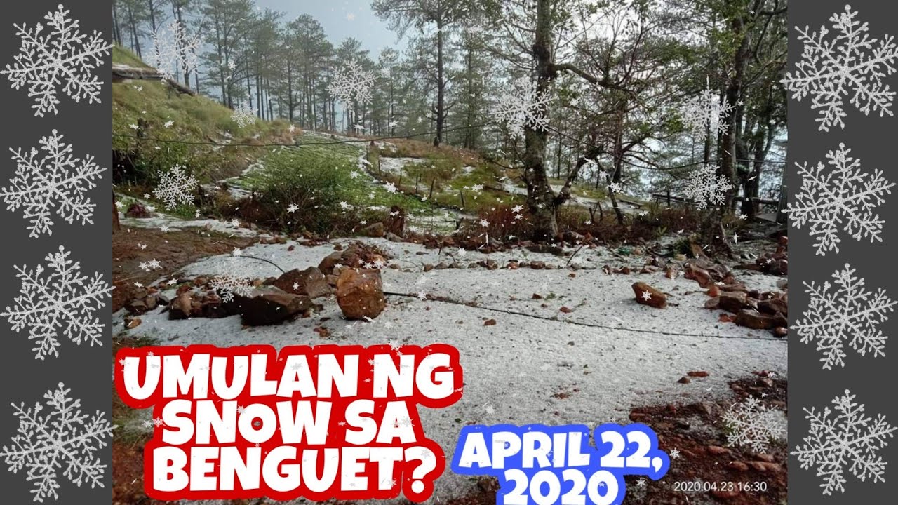 UMULAN NG SNOW SA BENGUET😮🥶 ️ - YouTube