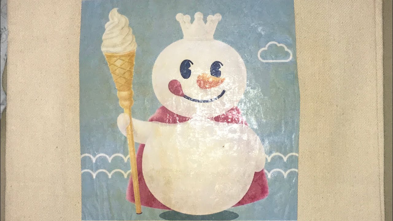 TUTORIAL SABLON CARAMEL MIXUE TOTE BAG - YouTube