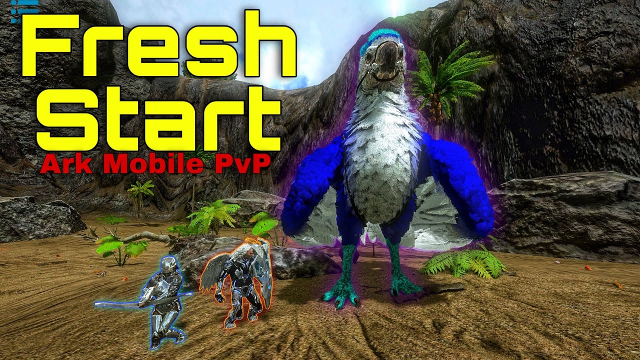 ARK MOBILE PVP | Fresh Start Duo | Taming & Building | S12 EP.1 - YouTube