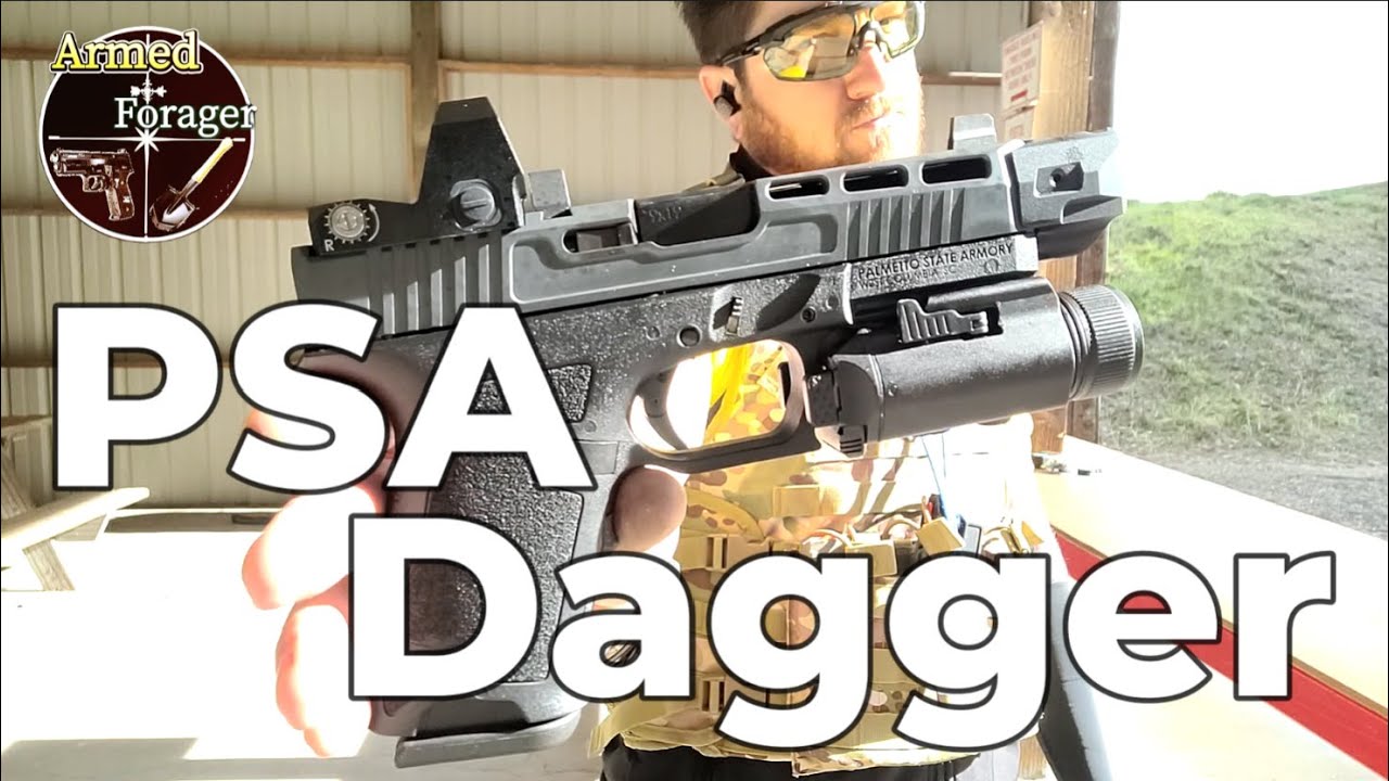 PSA Dagger Compact SW2 RMR Slide - HCDG Herrington Arms Compensator ...