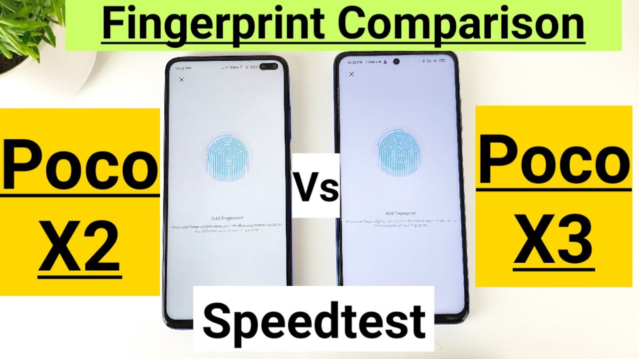Poco x3 vs poco x2 fingerprint speedtest comparison indepth review ...