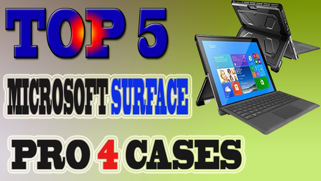 Best Microsoft Surface Pro 4 Cases 2020 - TOP 5 Microsoft surface pro 4 ...