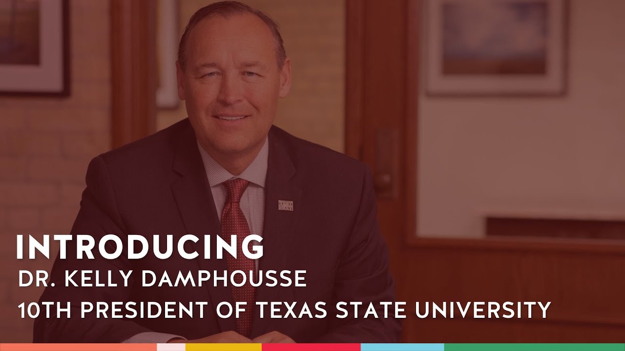 Q&A With Kelly Damphousse, TXST President - YouTube