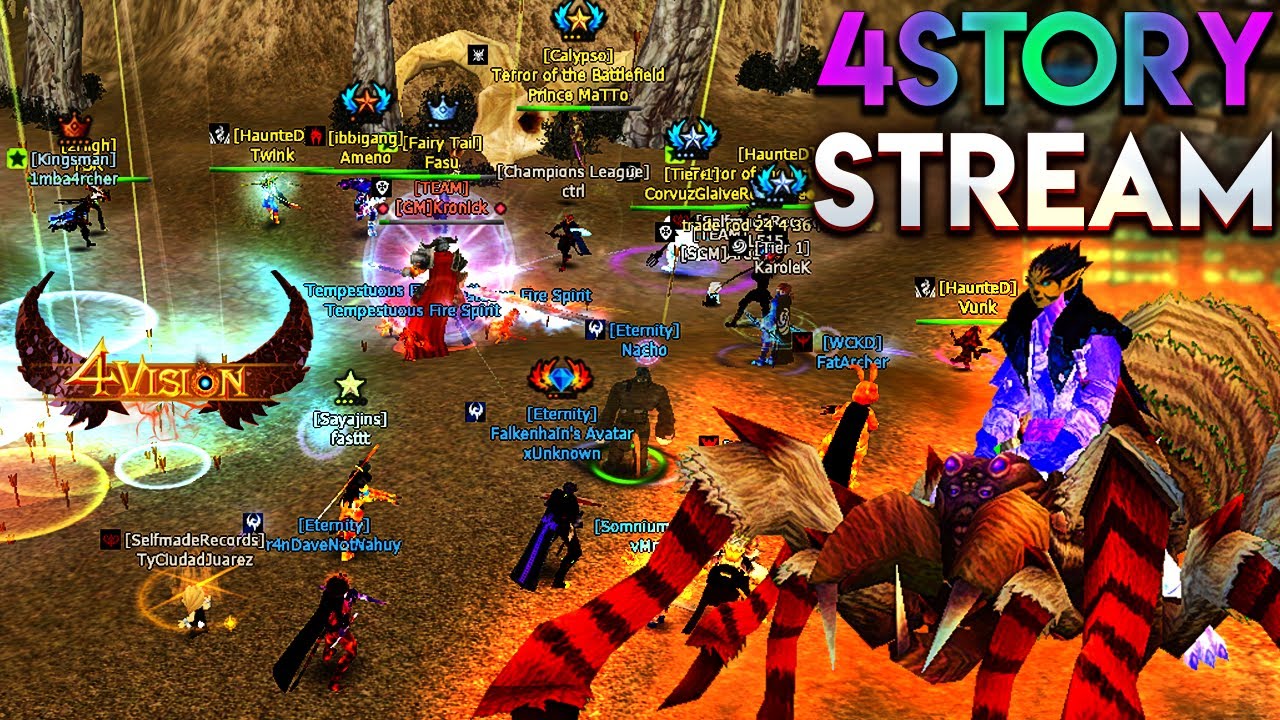 4Story Stream - PVP WITH @_Gokuu | 4Vision - Best MMORPG in 2024 - YouTube