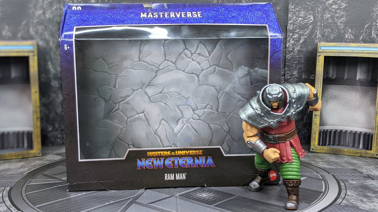 Mattel Masters of The Universe Masterverse (New Eternia) Ram Man ...